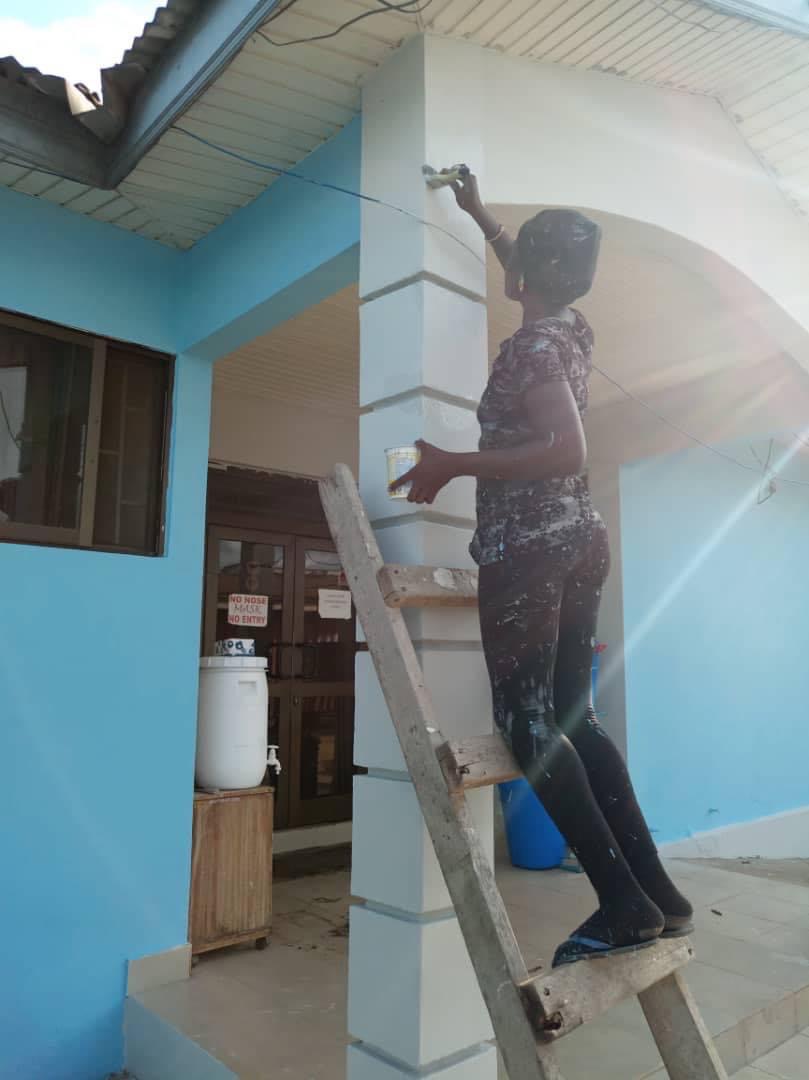 MEET RACHEL MENSAH, THE CAREER PAINTER - EdwardAsare - Digital Marketer ...