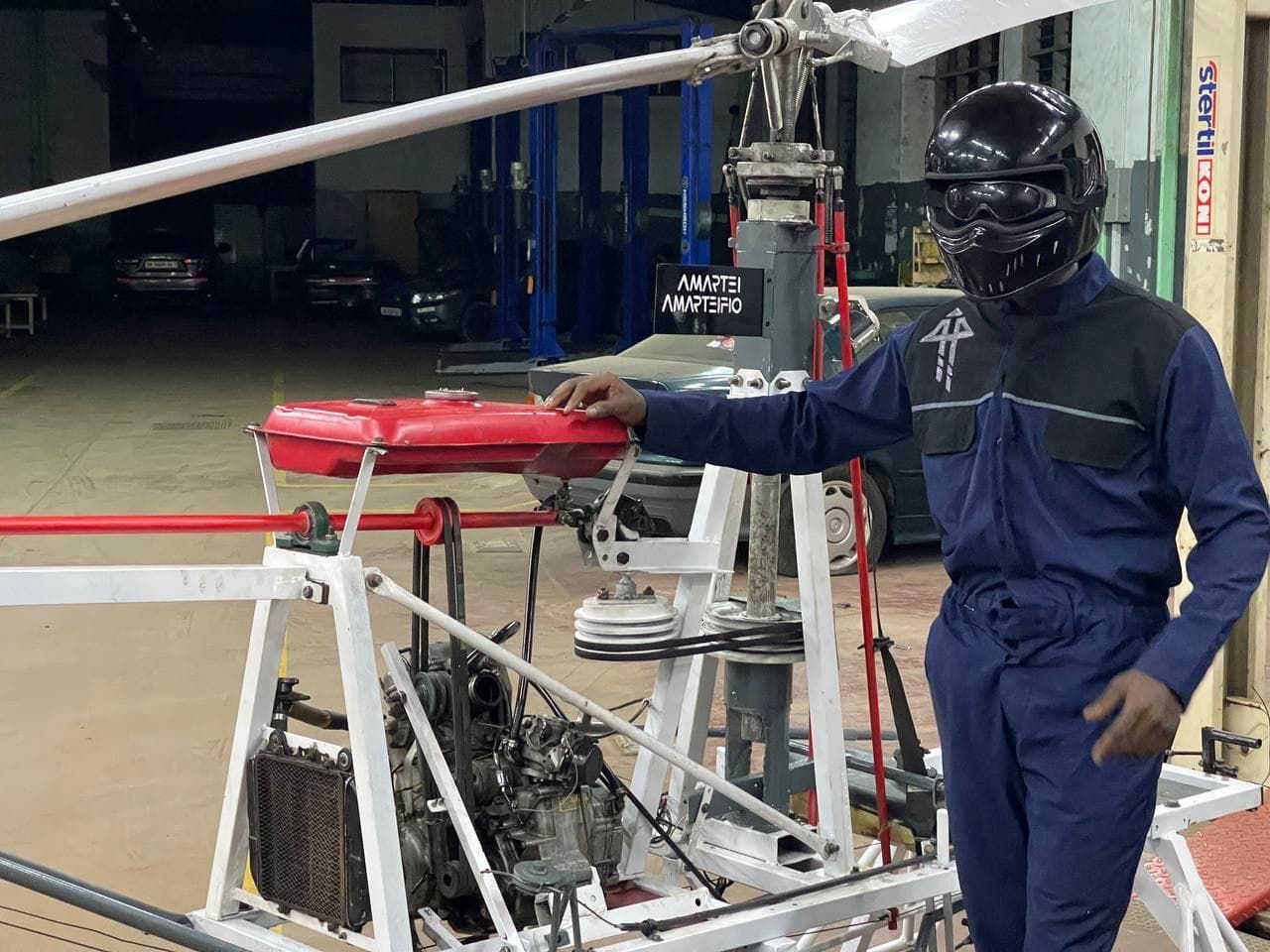 Nii Amartei Amarteifio: 22-year-old Ghanaian Inventor Test Flies ...