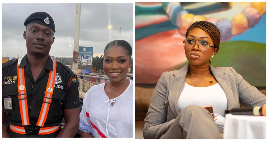 Kind Officer Mills Stands For Hours To Make Sure Esinam Seade Is Safe ...